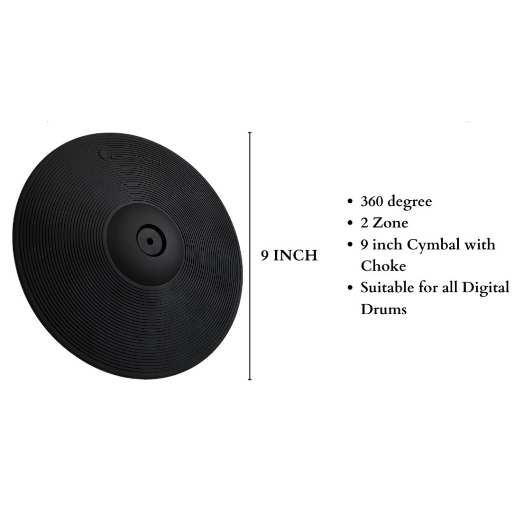 Lemon Cymbal (Troy Series) - 360 degree, Cymbal with Choke (Suitable ...