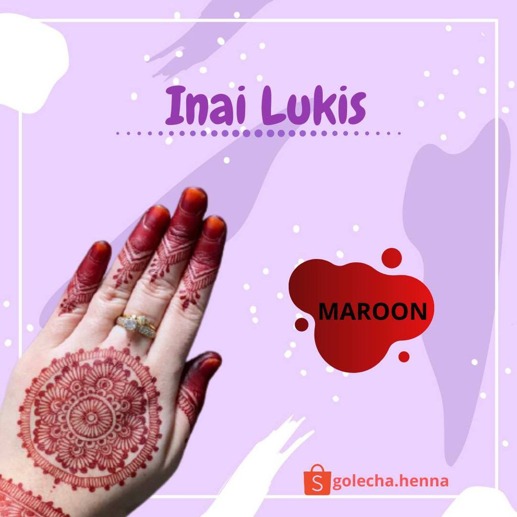 Sticker Corak Inai / Henna Stencil / Sticker Inai / Henna Sticker ...