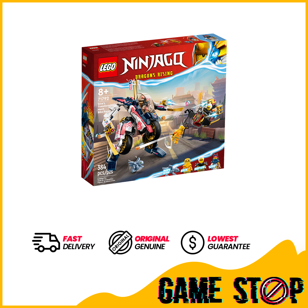 Lego 71792 Sora's Transforming Mech Bike Racer | Shopee Malaysia