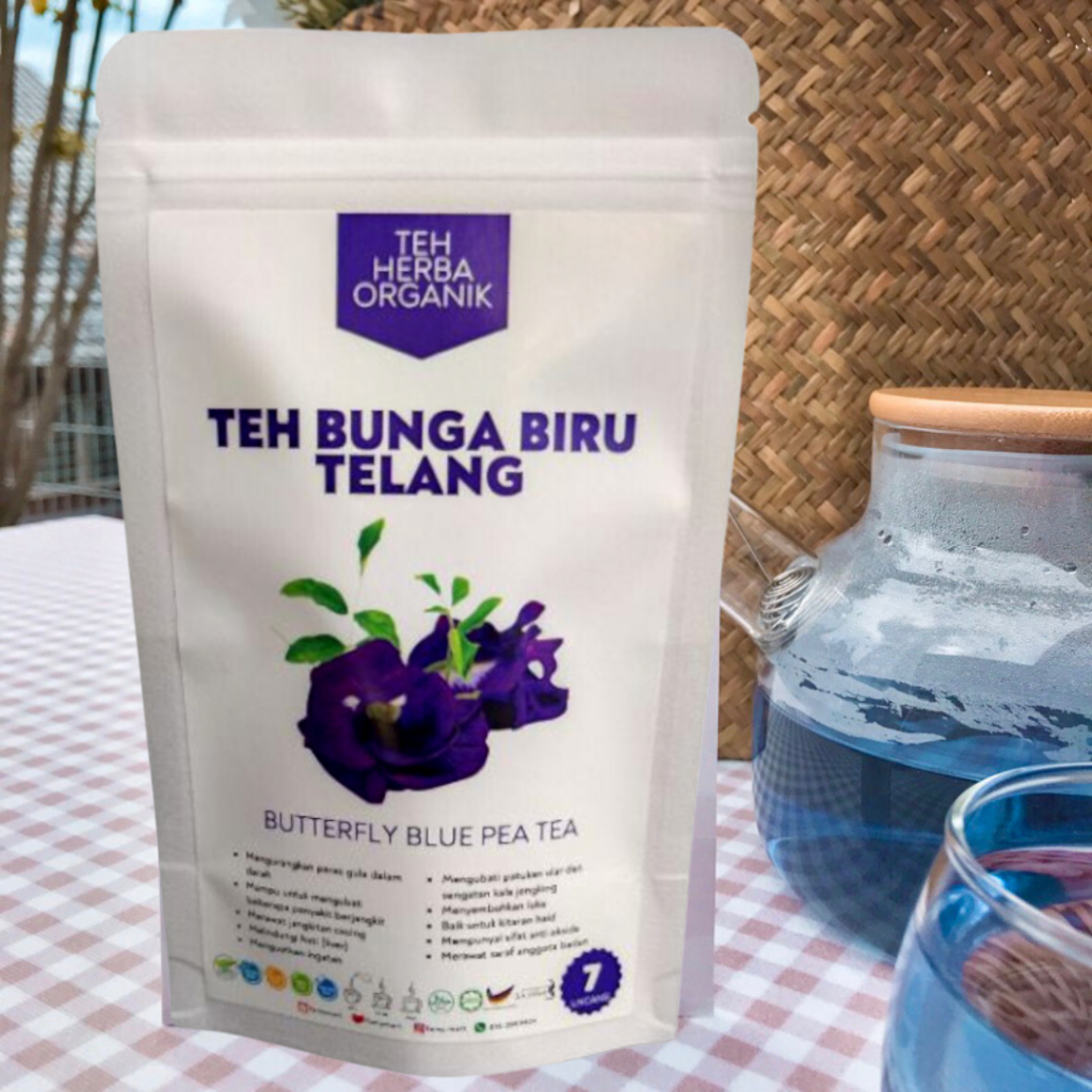 Teh Bunga Telang | Teh Bunga Telang Kering | Bunga Telang Fresh | Bunga Telang Teh | Butterfly ...