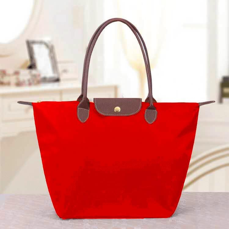 Women Stylish Nylon Shopping Tote bag Handbag Lady Shoulder Bag ...