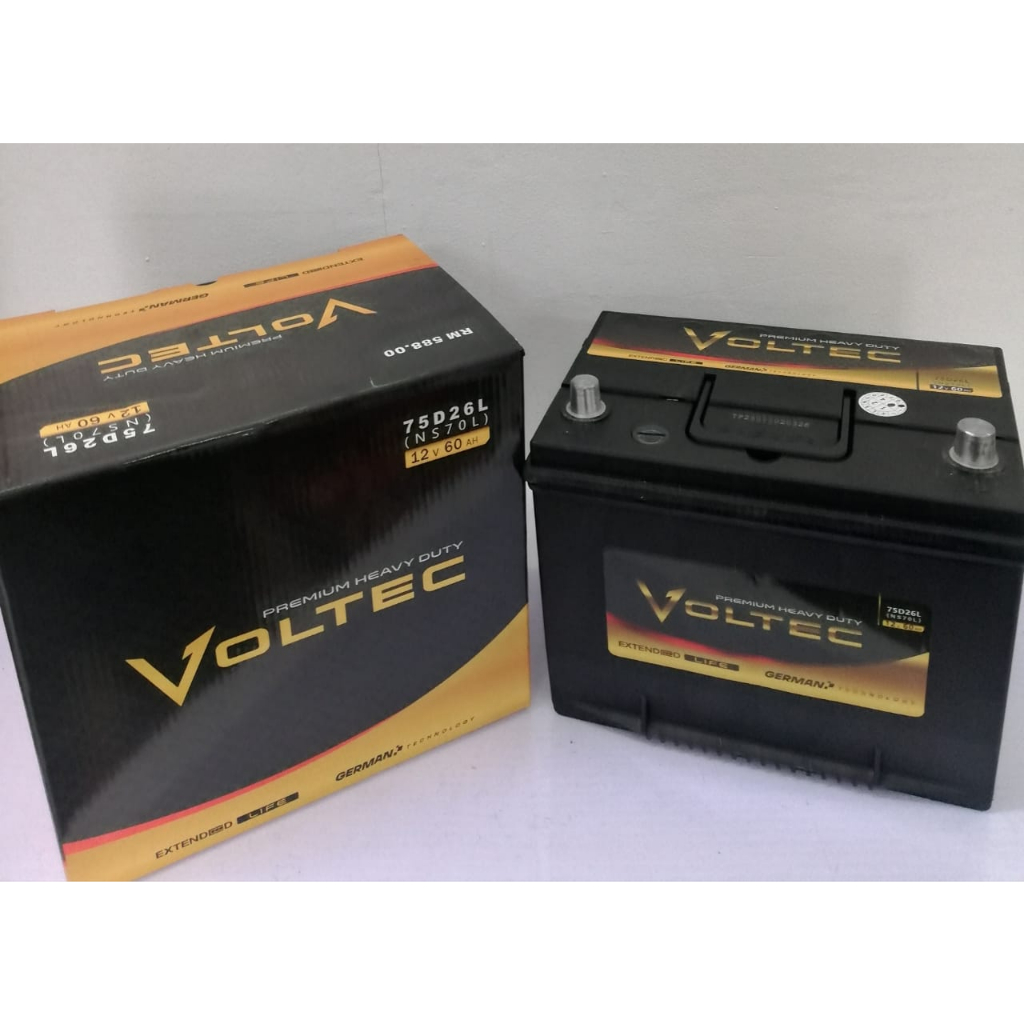 NS70L (75D26L) VOLTEC | Shopee Malaysia