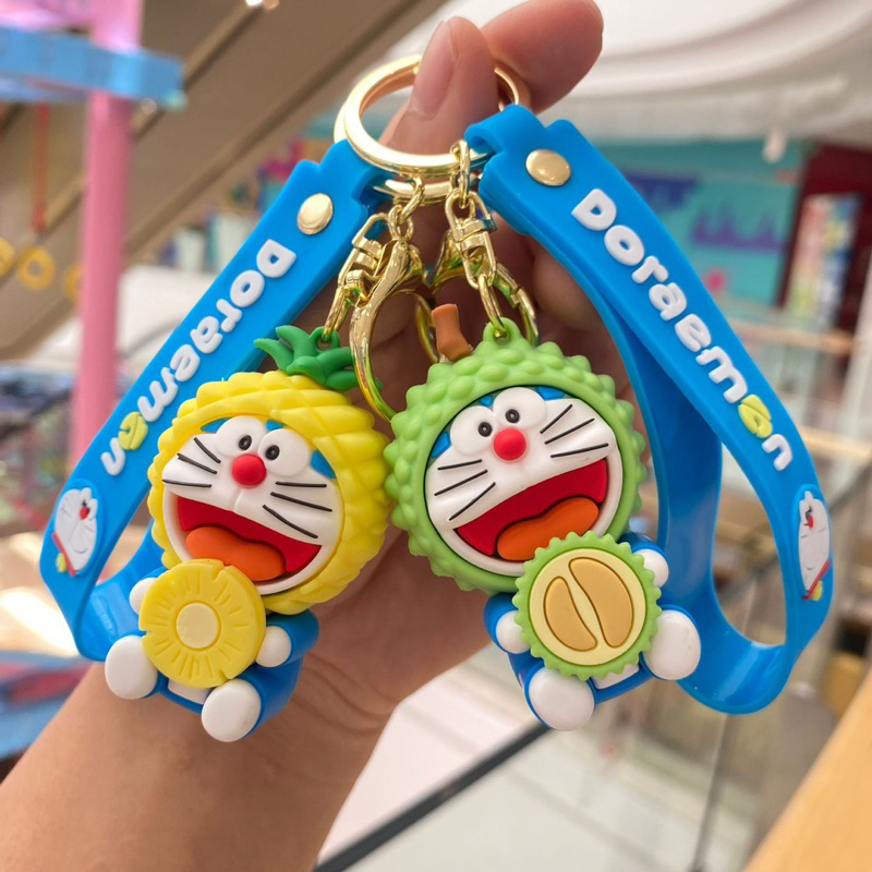 [KEYCHAIN]Doraemon Keychain Cartoon Keychain student gift 哆啦A梦钥匙圈 ...