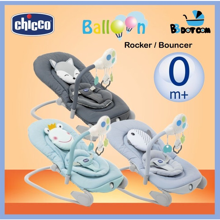 Chicco Balloon Baby Bouncer / Baby Rocker ( 0 - 18kg ) | Shopee Malaysia