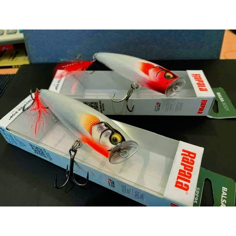 2023 New RAPALA Skitter Pop Elite 95 SPE95 Popper Lure Bait TopWater ...