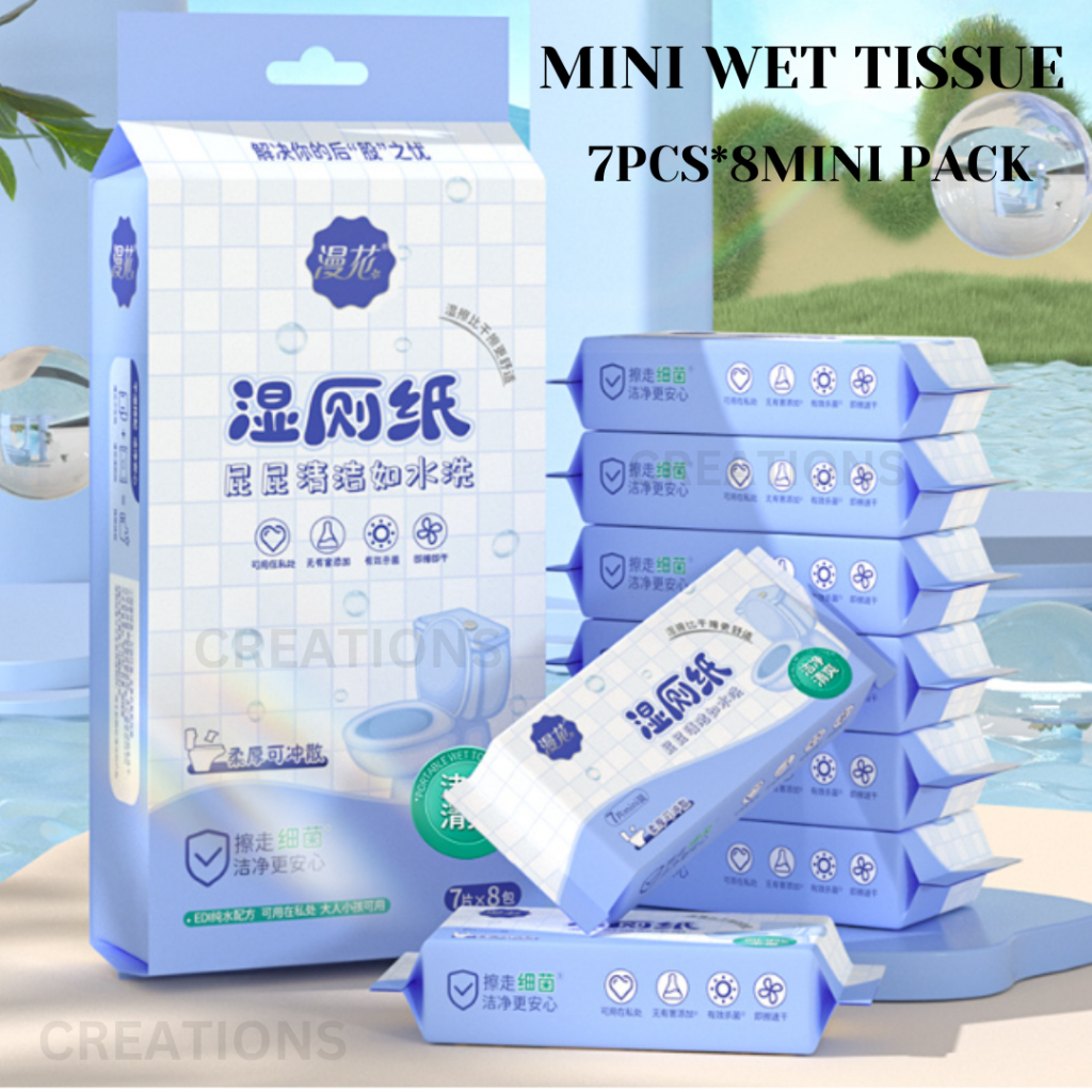 Baby mini wet wipes tisu basah murah tisu kecil cleaning baby tissue ...