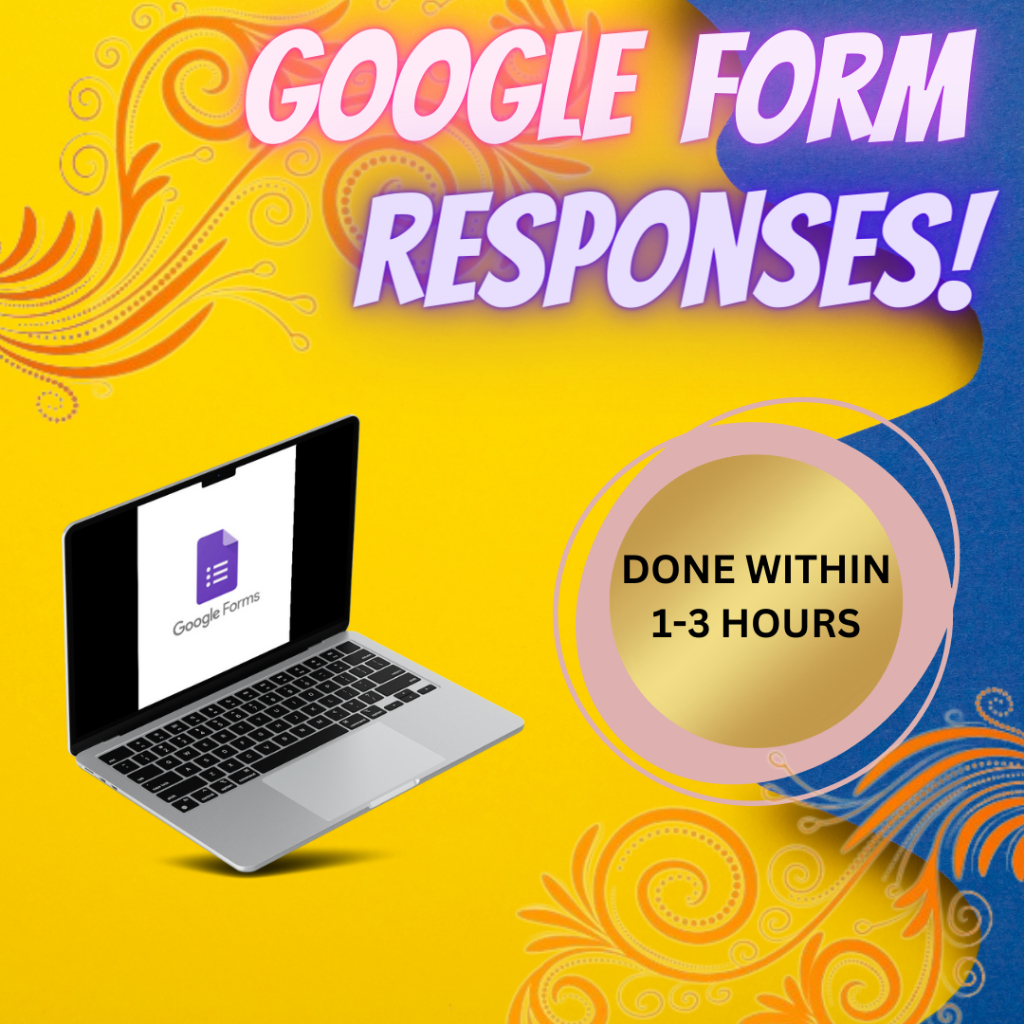 Google Forms Respondent Responses Service | Shopee Malaysia