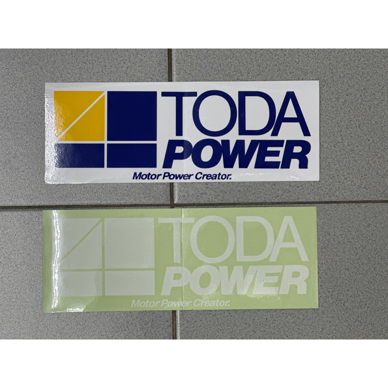 STICKER - TODA Power ORIGINAL Sticker Toda Racing Japan | Shopee Malaysia