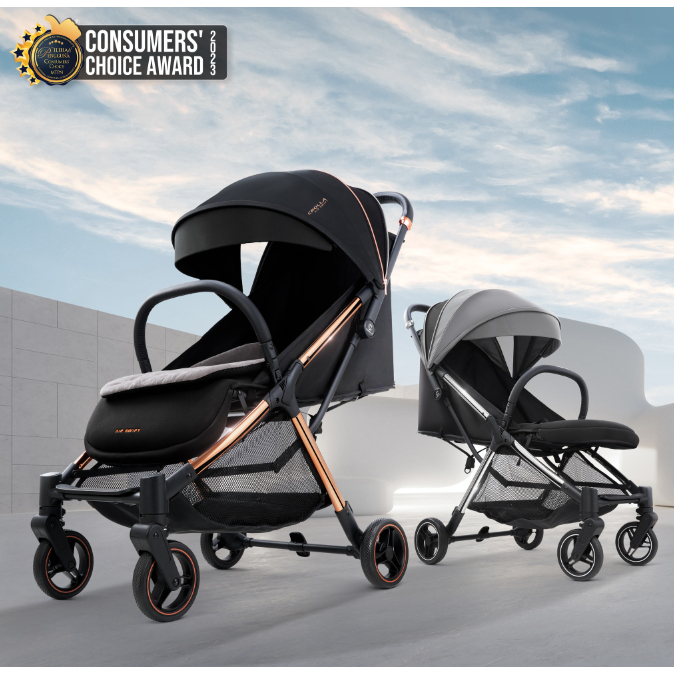 Crolla Premium Air Swift Lightweight Cabin Auto Fold Stroller ( Newborn ...