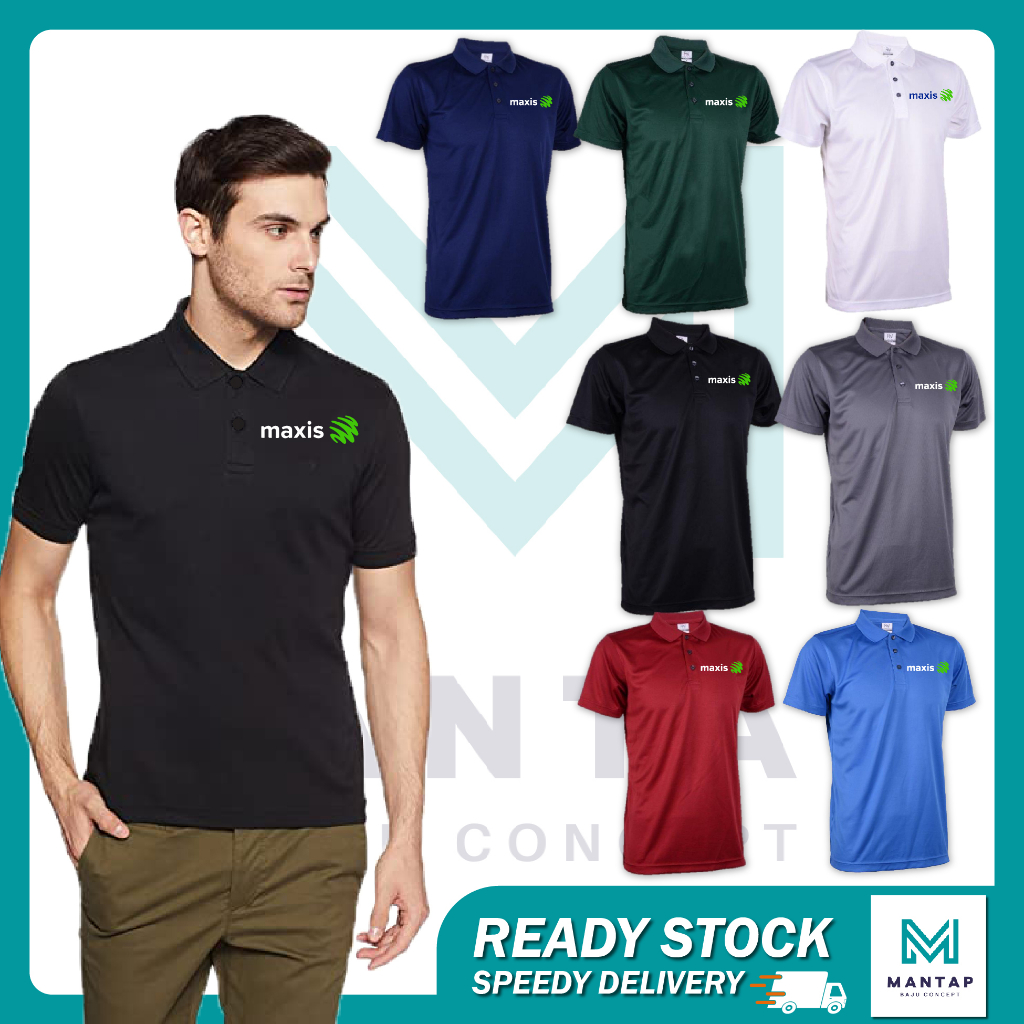Maxis SHIRT Mobile Phone UNIFORM ROADSHOW SHIRTTM UNIFI Event Function ...