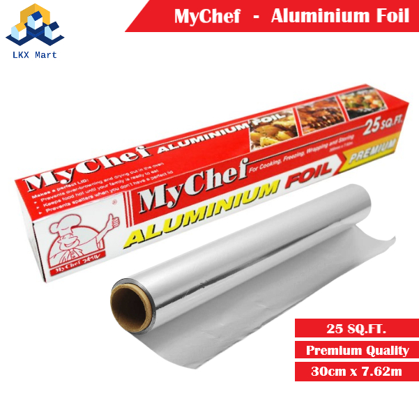Mychef Aluminium Foil (30cm X 7.62m) 25sq | Baking Foil | Shopee Malaysia
