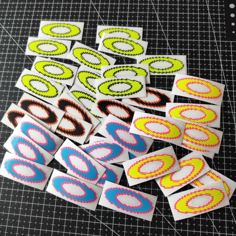 Sticker Oakley 2 layer | Shopee Malaysia