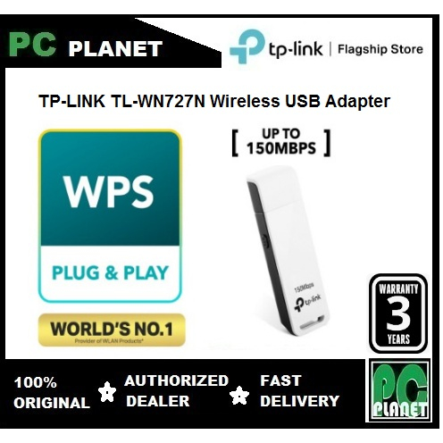 TP-LINK TL-WN727N Wireless USB Adapter | Shopee Malaysia