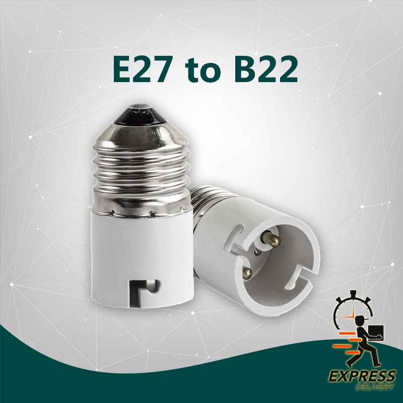 E27 B22 Lamp Base Bulb Holder PLC Wedge Holder Batten Holder Rumah Lampu Pemegang Tapak Mentol ...