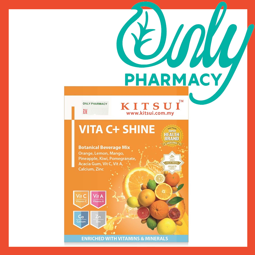 1 SACHET KITSUI Vitamin C + Shine (VITAMIN C) | Shopee Malaysia