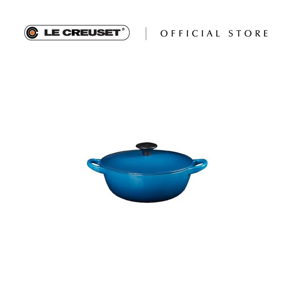 Le Creuset Stir-fry Marmite Classic Range 18cm - Marseille Blue ...