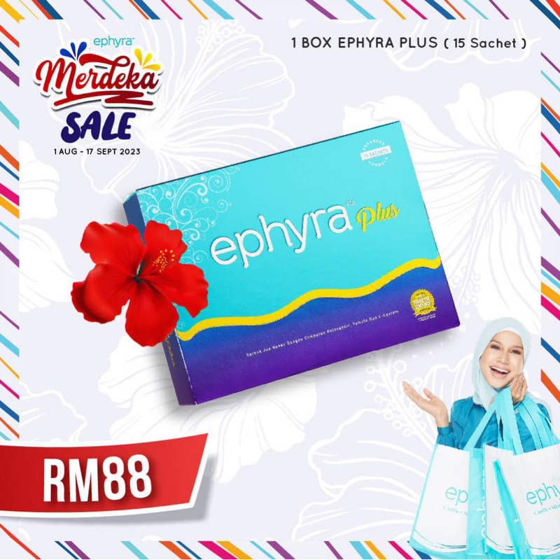 ORIGINAL 💯 HQ EPHYRA Supplement PLUS 2 BOX | Shopee Malaysia