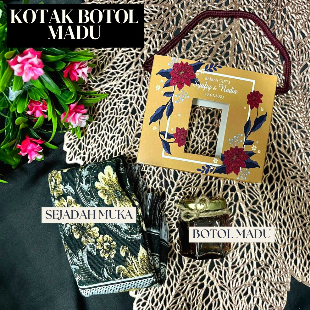 VIRAL DOORGIFT MADU COLOR 20ML/40ML 1PCS KOTAK BOTOL Doorgift / Wedding ...