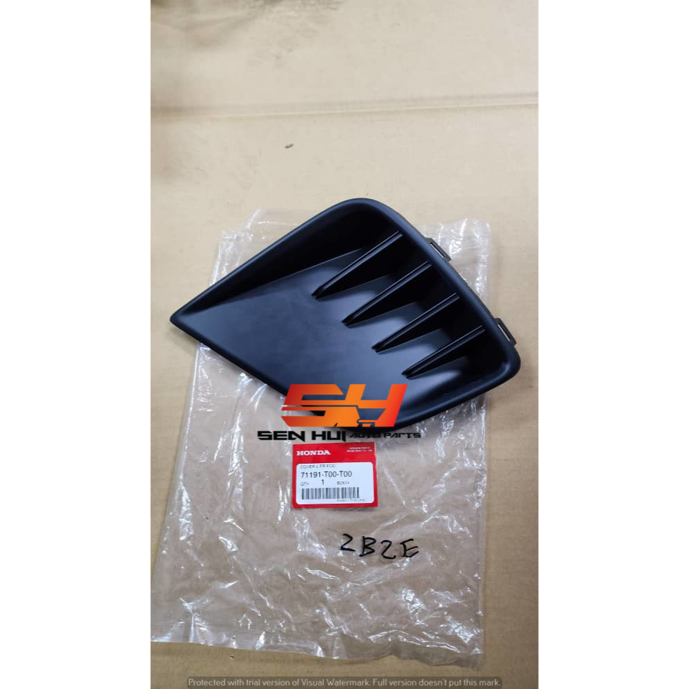 Honda Civic 71190-TR0-A00 BRACKET Front Bumper Left LH side long upper ...