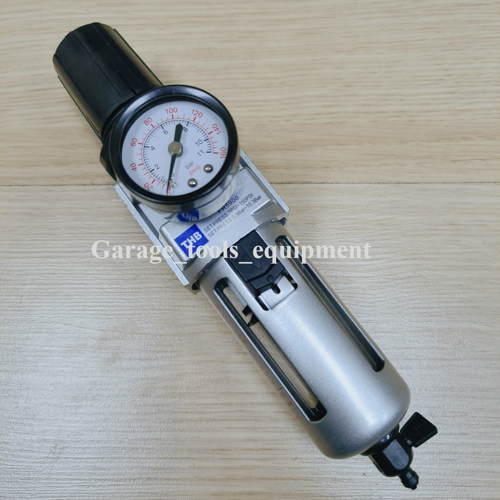 THB Taiwan 3/8″ FR. Combination Air Filter Regulator Lubricator ...