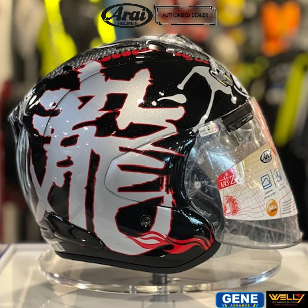 ARAI VZ RAM Dragon Open Face Jet Helmet 100% Original From Authorized Dealer | Shopee Malaysia