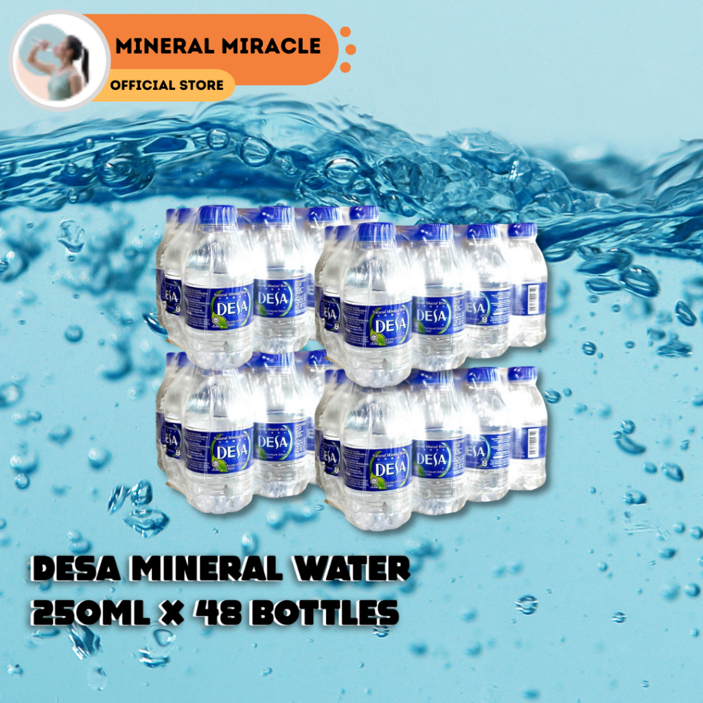 DESA Mineral Water (4 PACKS 250ml x 12 Bottles) | Shopee Malaysia