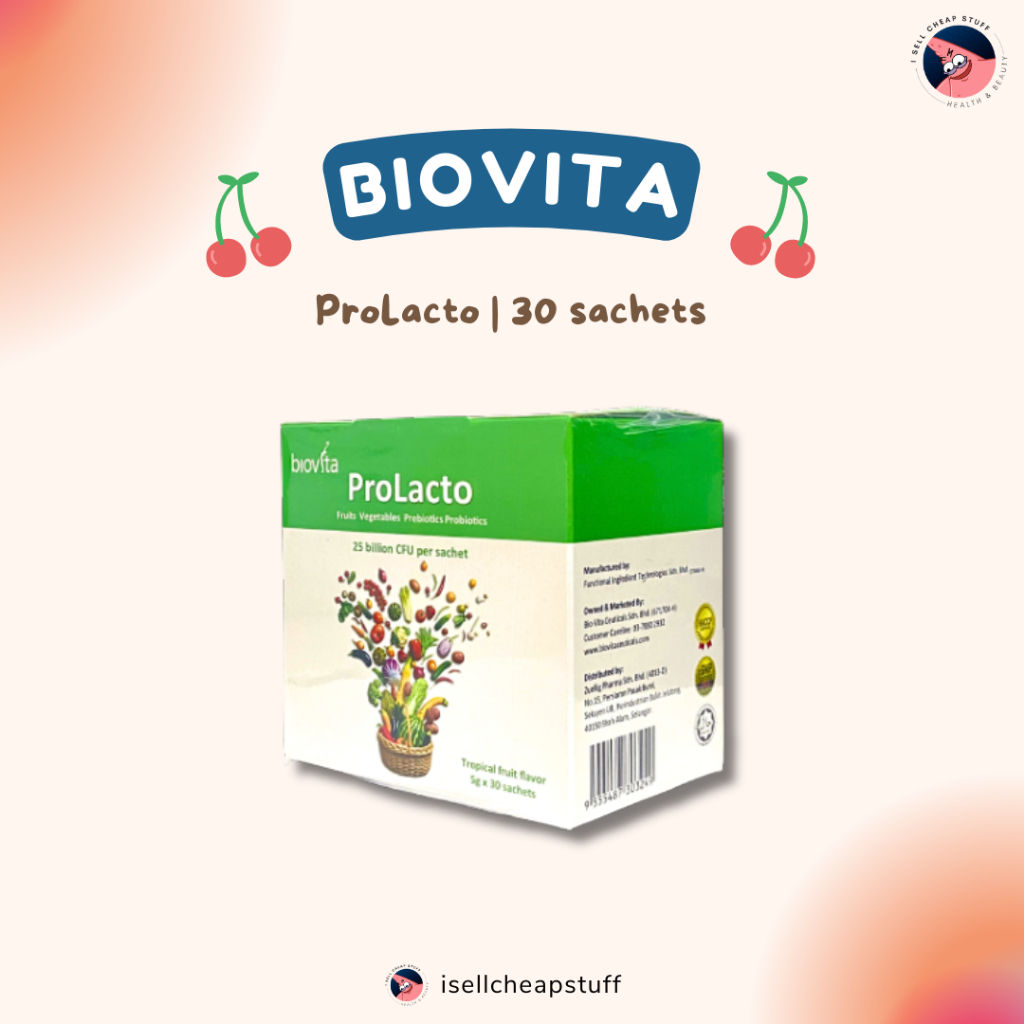 Biovita ProLacto Probiotics (5g x 30's) (EXP: 06/2024) | Shopee Malaysia