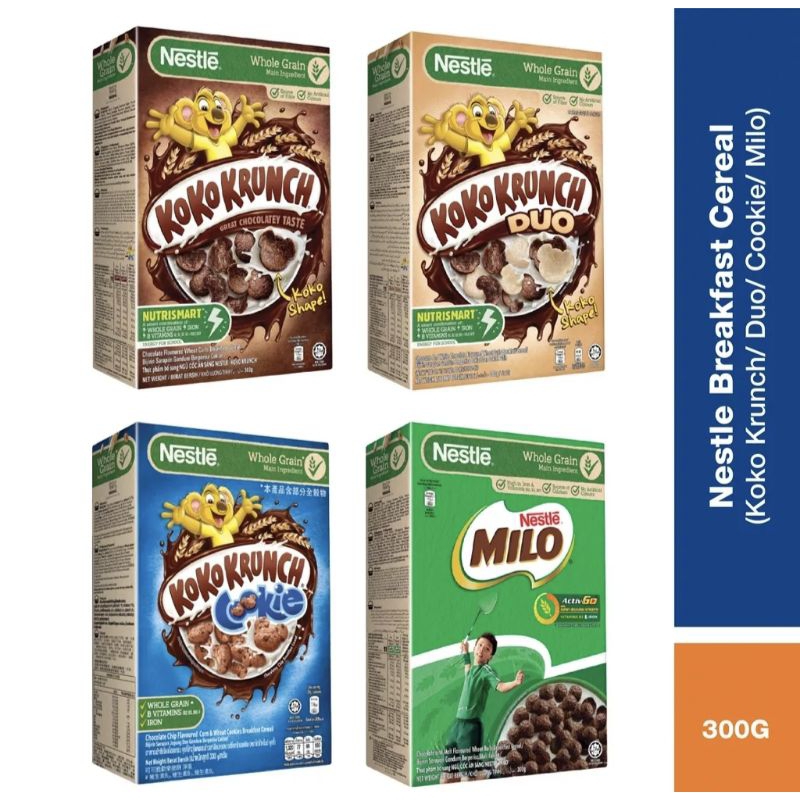Nestle Koko Krunch Duo Cereal (300g) | Shopee Malaysia