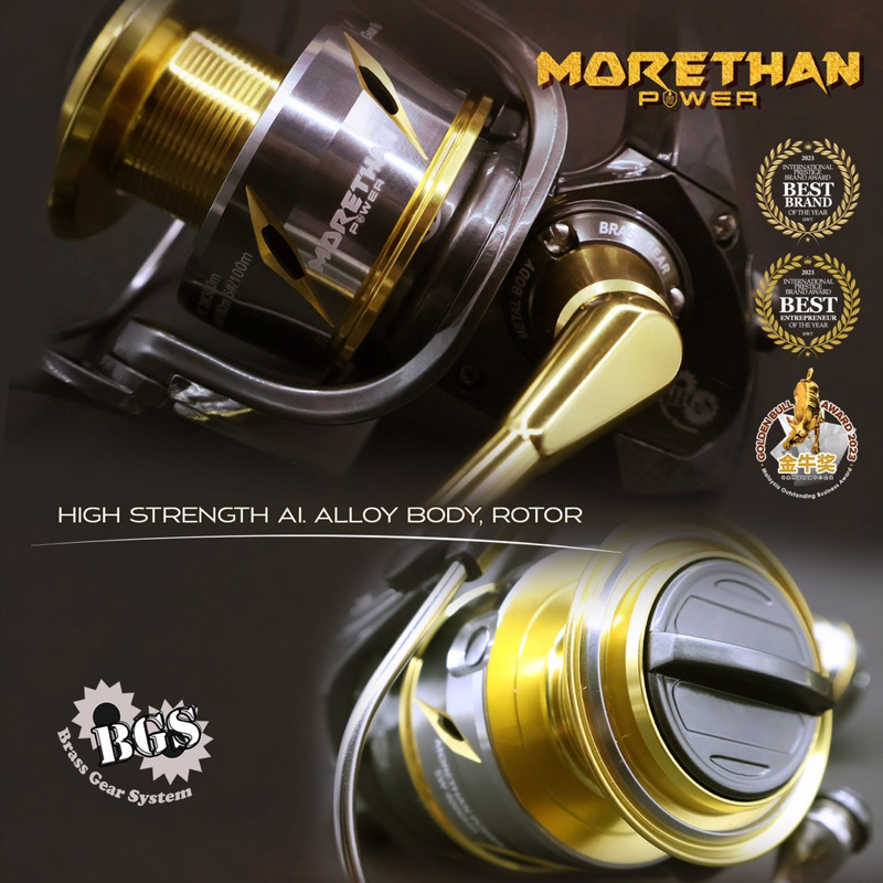 G-Tech Morethan power SW Spinning Fishing Reel 1 Year Warranty With ...
