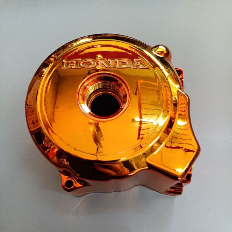 (STOK CLEARANCE)HONDA DREAM/WAVE100 ENGINE COVER SET GOLD KULIT ENGINE ...