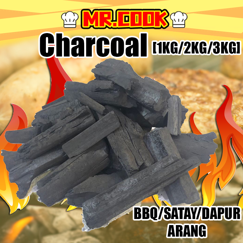 [MR.COOK] BBQ Arang Charcoal BBQ Arang Bakau Arang Tahan Barbecue Charcoal 火炭 | Shopee Malaysia