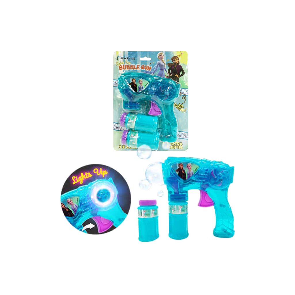 Disney Frozen Light Up Bubble Shooter - Disney Frozen Blowing Bubble ...