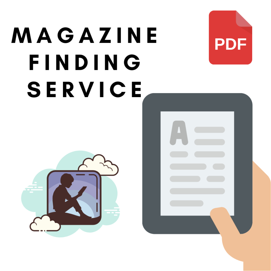 Magazine Finding Service - Find the Magazine that you want to read ...
