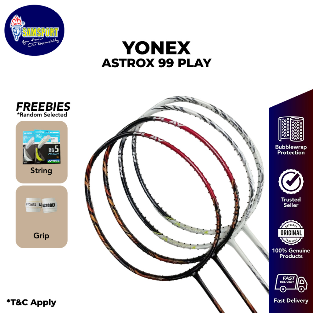 ASTROX 99 PLAY(YONEX)[FREE STRING&GRIP][UNSTRUNG] | Shopee Malaysia