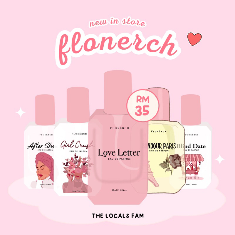 {🇲🇾 READY TO SHIP} Flonerch EDP Perfume Love Letter | After Shower ...