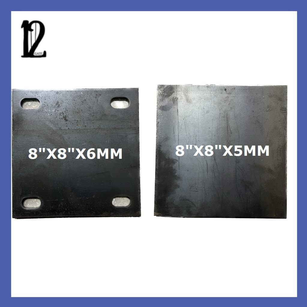 MILD STEEL PLATE / BASE PLATE / TAPAK BESI WELDING / PAPAN BESI RUMAH ...
