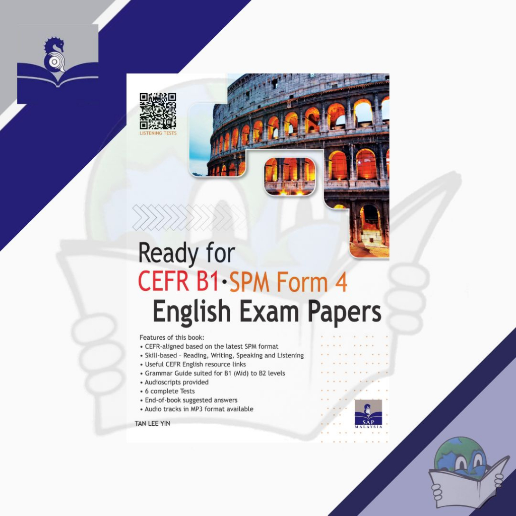 Ready for CEFR English Exam Papers A2/B1/B2 Form 1.2.3.4.5 & B2/C1 MUET ...