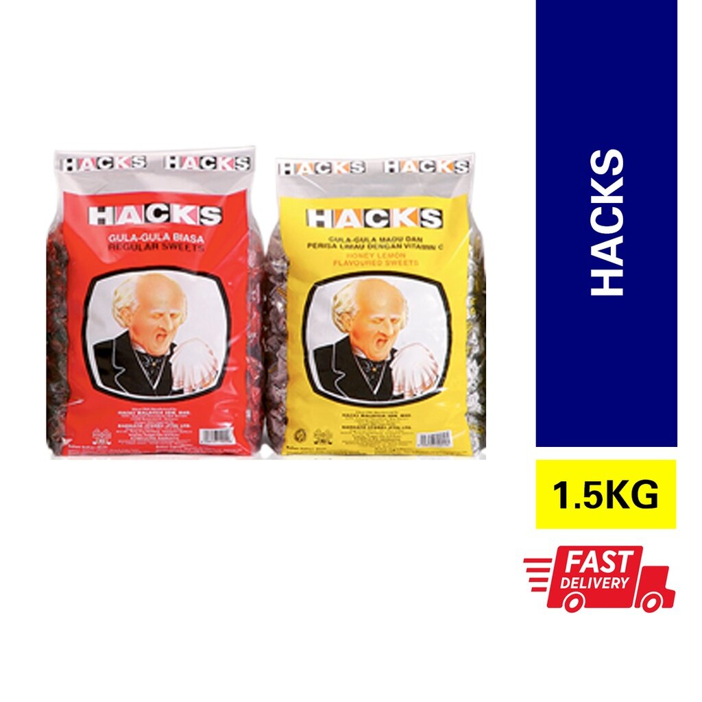Hacks 1.8kg (Regular 1.8kg / Honey Lemon 1.5kg) | Shopee Malaysia
