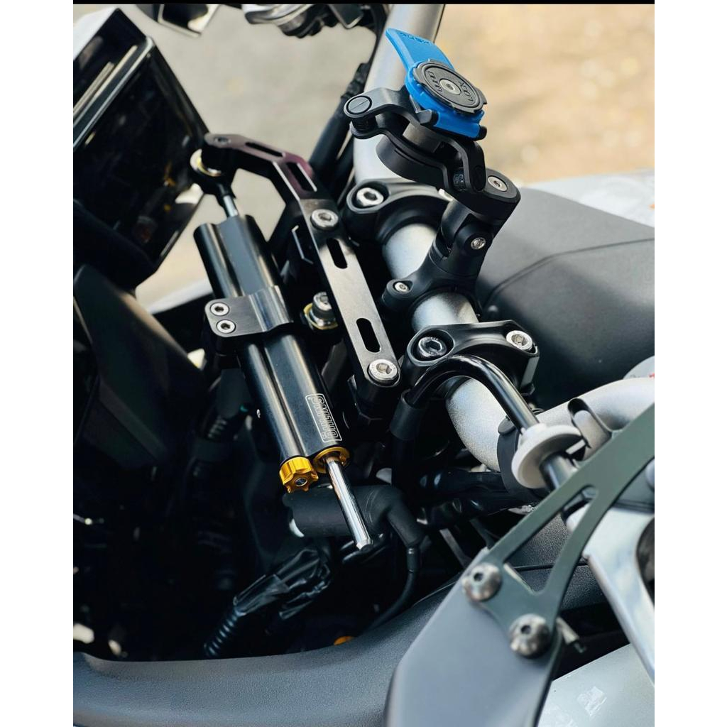 STEERING DAMPER & BRACKET MT09/MT09 TRACER/NINJA250/VERSYS1000/Z800 ...