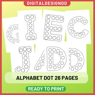 Abc alphabet pdf worksheet for toddler preschool Lembaran kerja latihan ...
