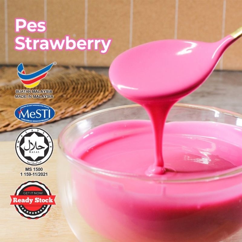 5kg | Strawberry Chocolate Paste | For Topping | Donut | Chocojar ...