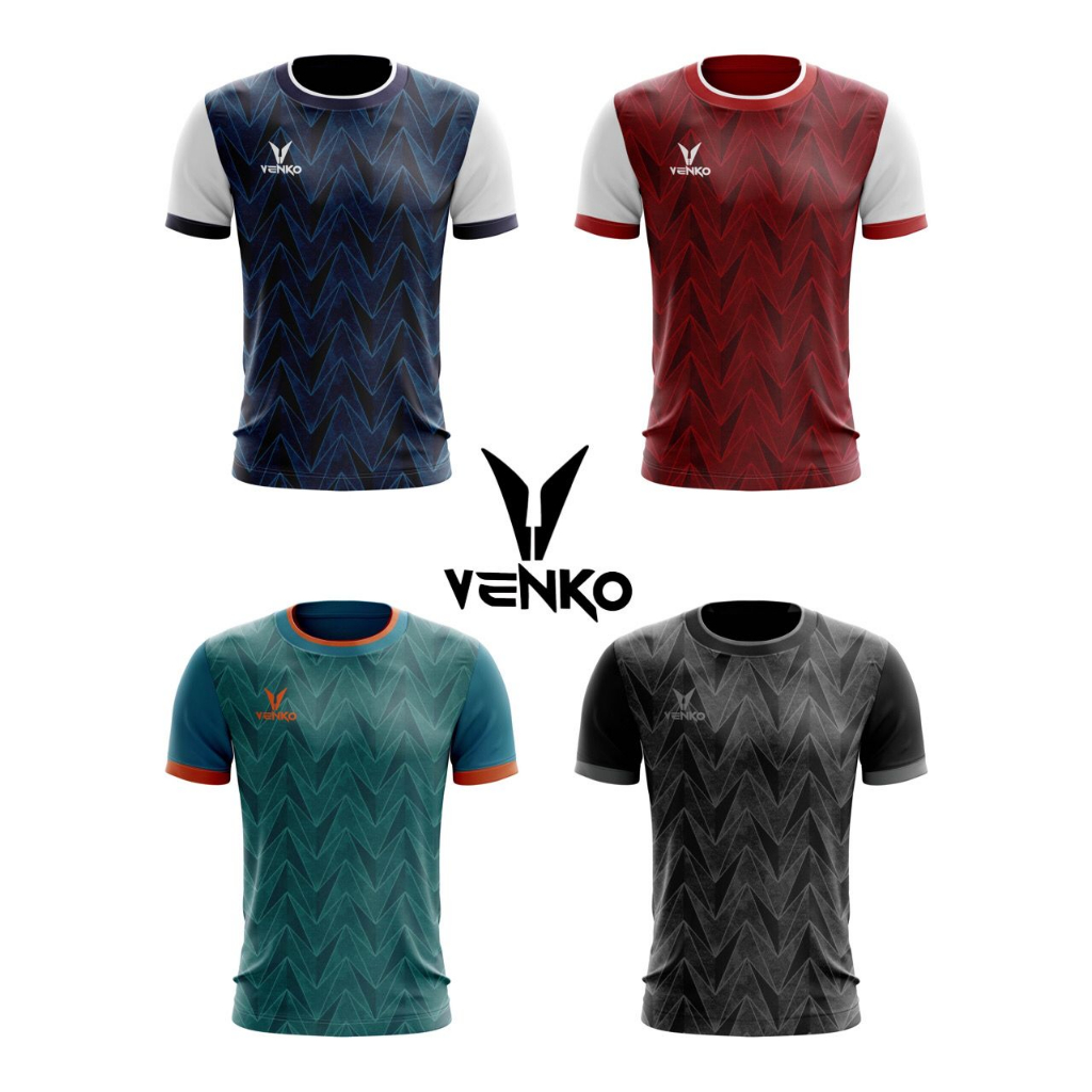 VENKO BRUISED BANANA PATTERN JERSEY / JERSI SUKAN | Shopee Malaysia