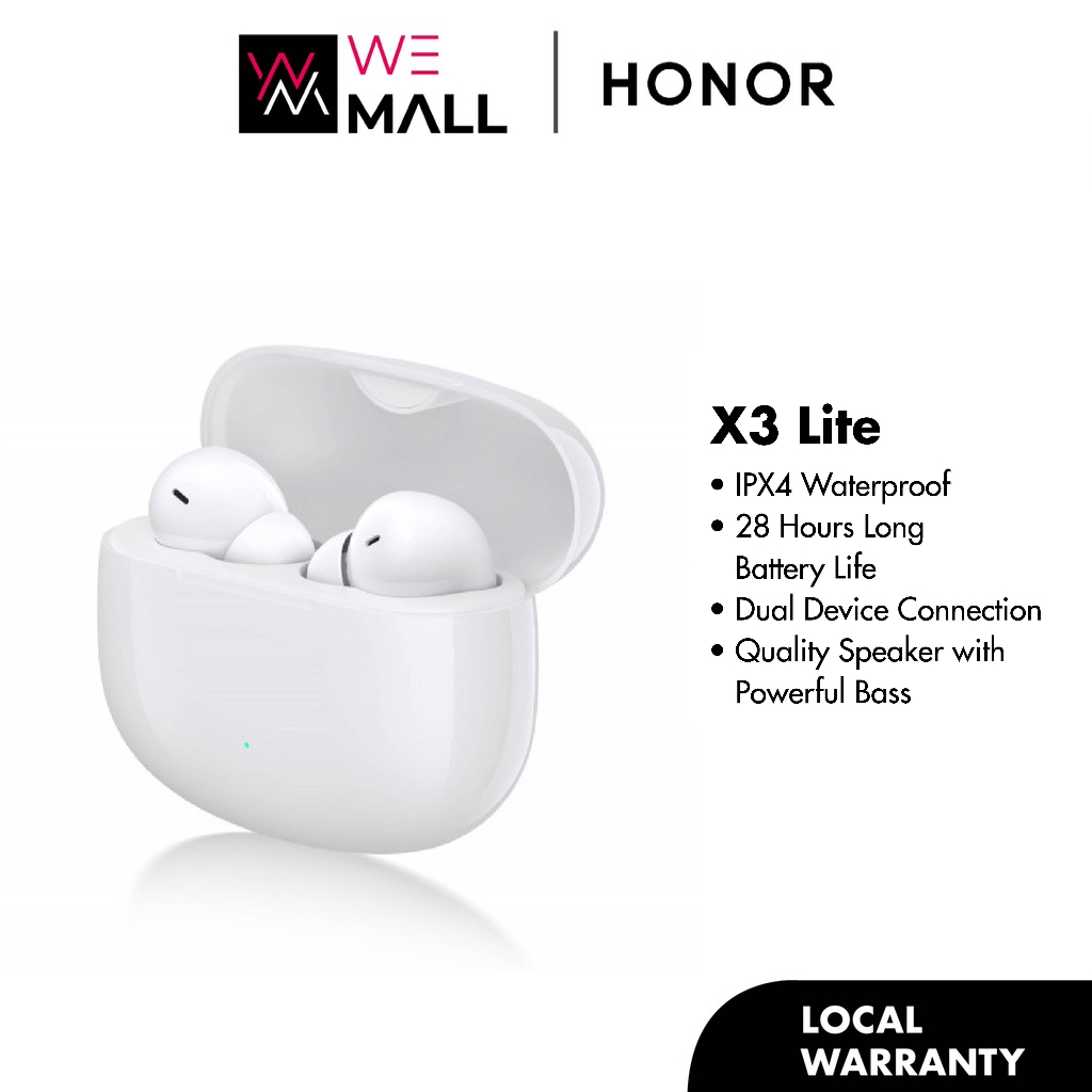 HONOR CHOICE Earbuds X3 Lite TWS Earphones Wireless Dual-Mic Noise ...