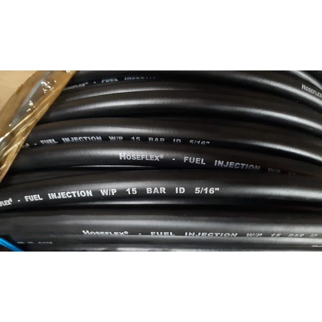Rubber Fuel Injection Hose 15 Bar 1/4" (Price Per Meter) | Shopee Malaysia