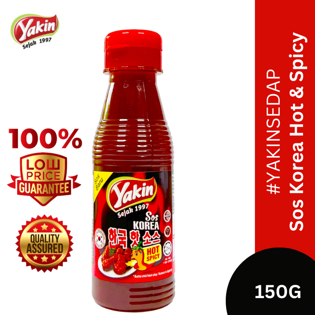 YAKIN SEDAP Sos Korea Hot & Spicy (140g) | Shopee Malaysia