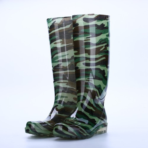 ADULT CAMOUFLAGE Men Boots Safety Boots Farming Boots Contractor Boots ...