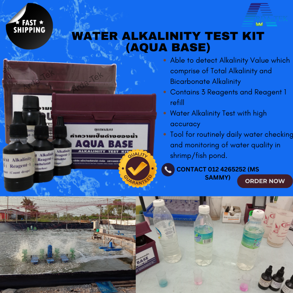 Water Alkalinity Test Kit (Aqua Base) | Shopee Malaysia