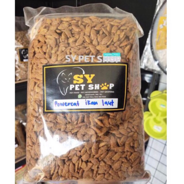 POWERCAT OCEAN FISH 1kg (Repack) | Shopee Malaysia