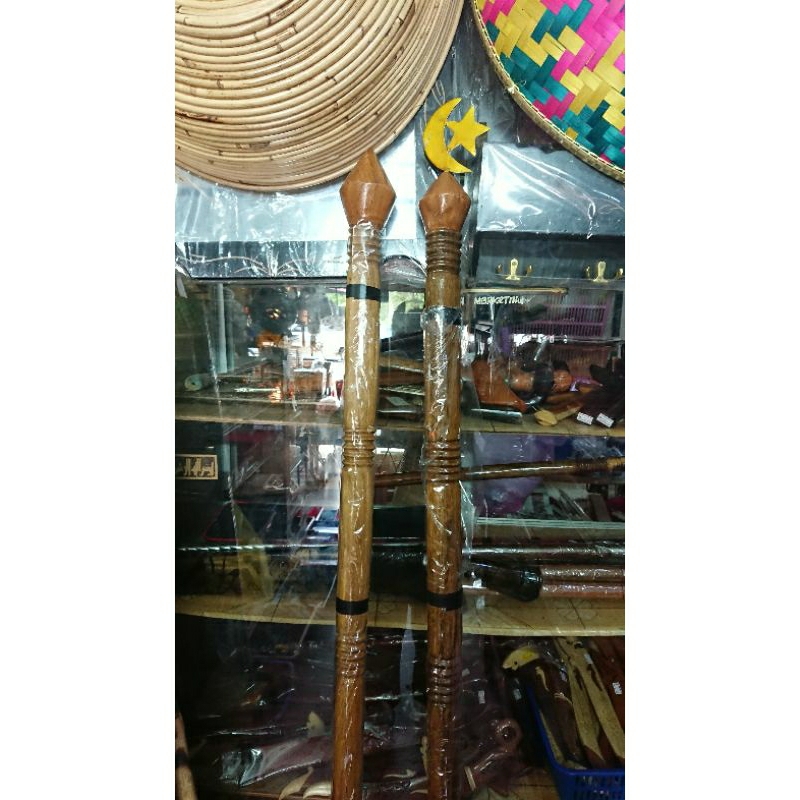 Tongkat Kayu Rhatib Khutbah Cokmar Islam Masjid Surau Wakaf | Shopee ...