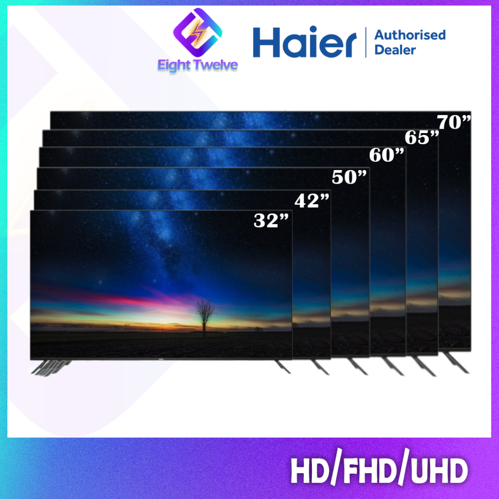 Haier HD/FHD/4K Android TV | HDR | Dolby Audio | Google Play ...
